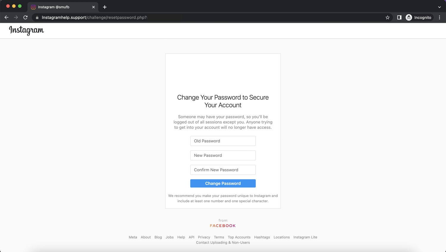 New Instagram Support Phishing Attack Fakes “Unusual Logon” Experience Well Enough to Fool Victims